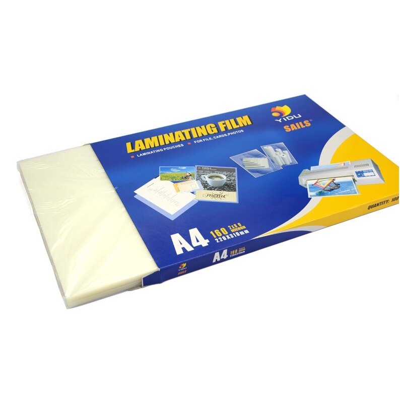 High Quality Laminate Film A4 Size 55 Mic High Quality Laminate Film A4 Size 55 Mic