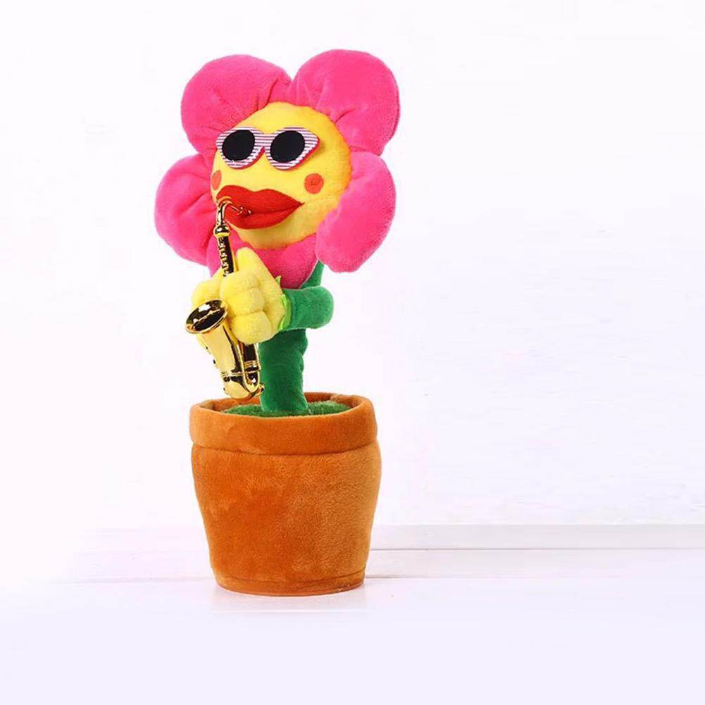 PENAWARAN Kreatif Saxophone Bunga Matahari Listrik Musik Lucu ...