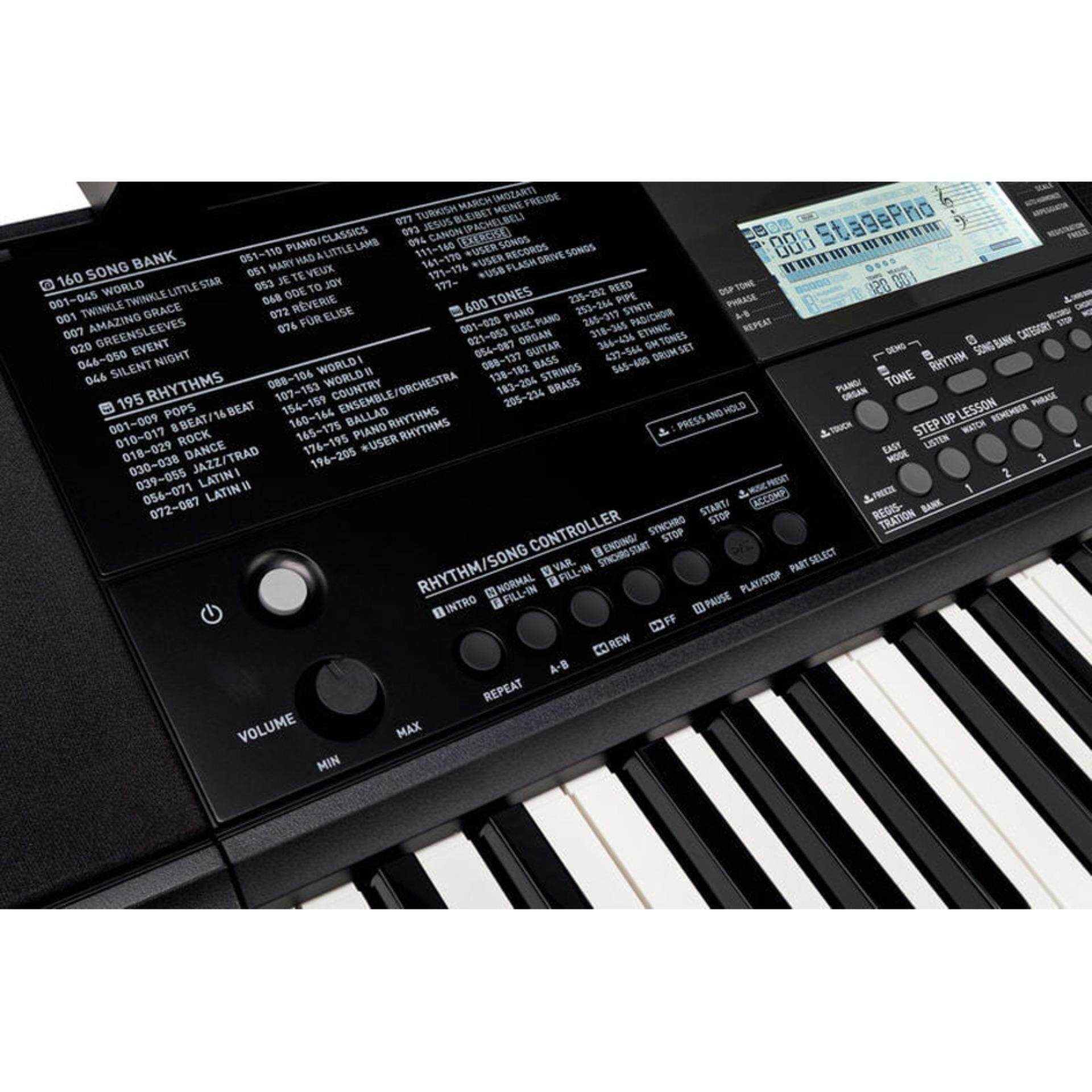 61 Keys Casio CT-X800 Digital Electronic Keyboard Approximately 320 ...