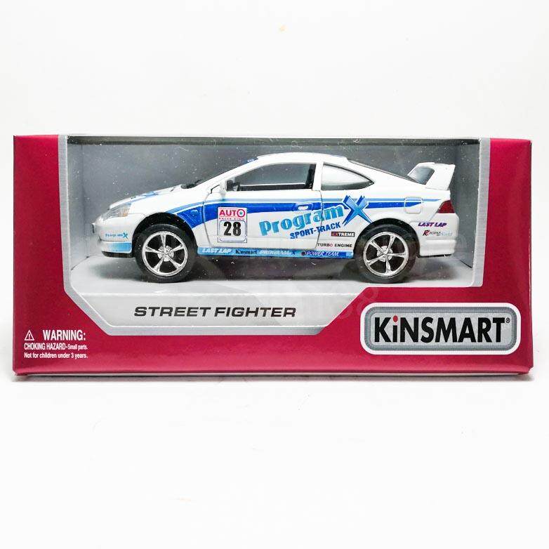 Kinsmart 1:34 Die-cast Honda Integra Type R Car Street Fighter Model ...