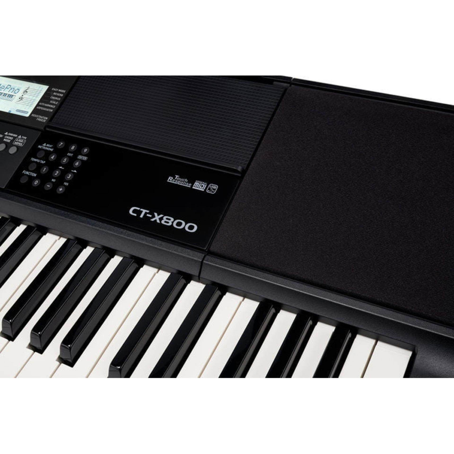 61 Keys Casio CT-X800 Digital Electronic Keyboard Approximately 320 ...