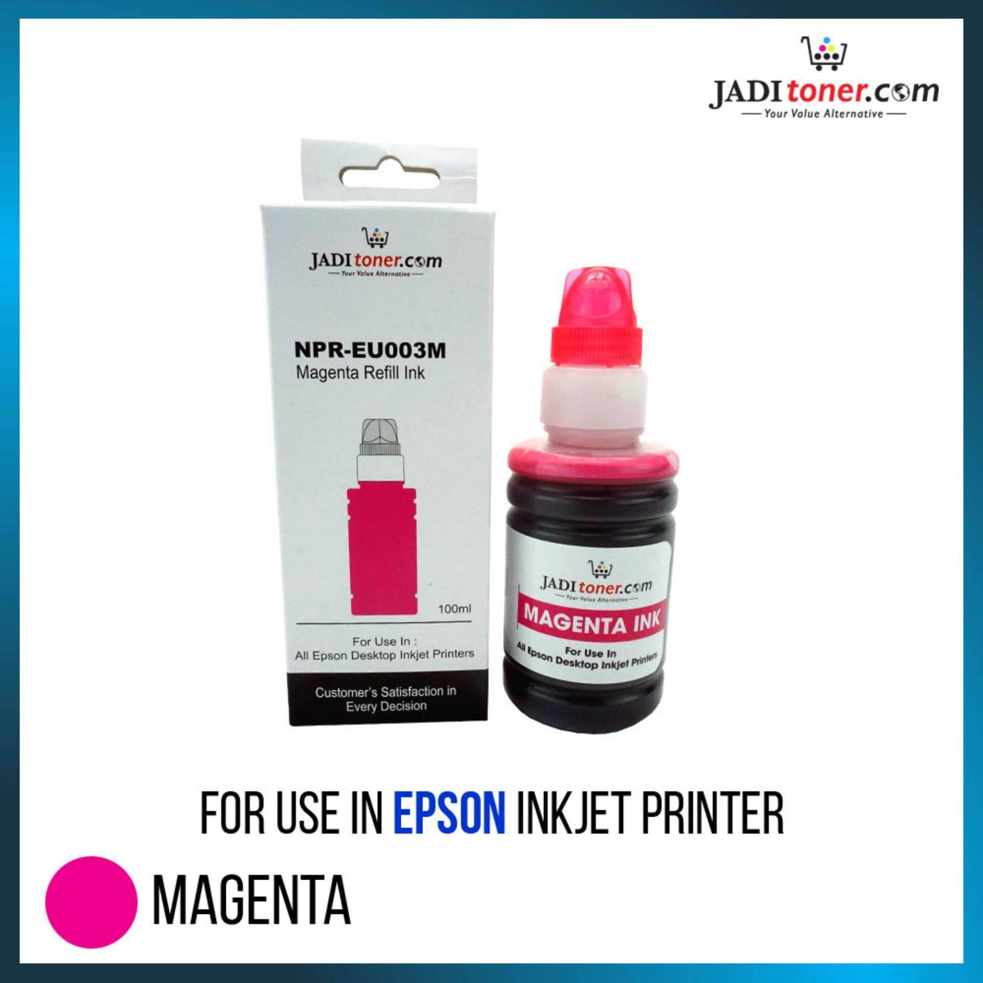 Refill Ink (CYMK Set - 100ml) For Epson Inkjet Printer For CISS Refill ...