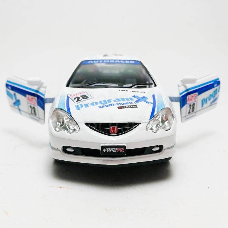 Kinsmart 1:34 Die-cast Honda Integra Type R Car Street Fighter Model ...