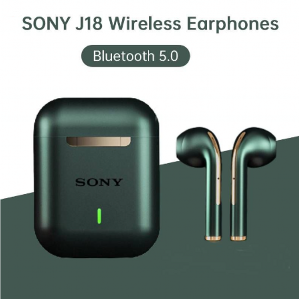 【Delivery within 24 hours】Sony J18 TWS Wireless Earpods Bluetooth 5.0 Airpods In-Ear Headphones ...