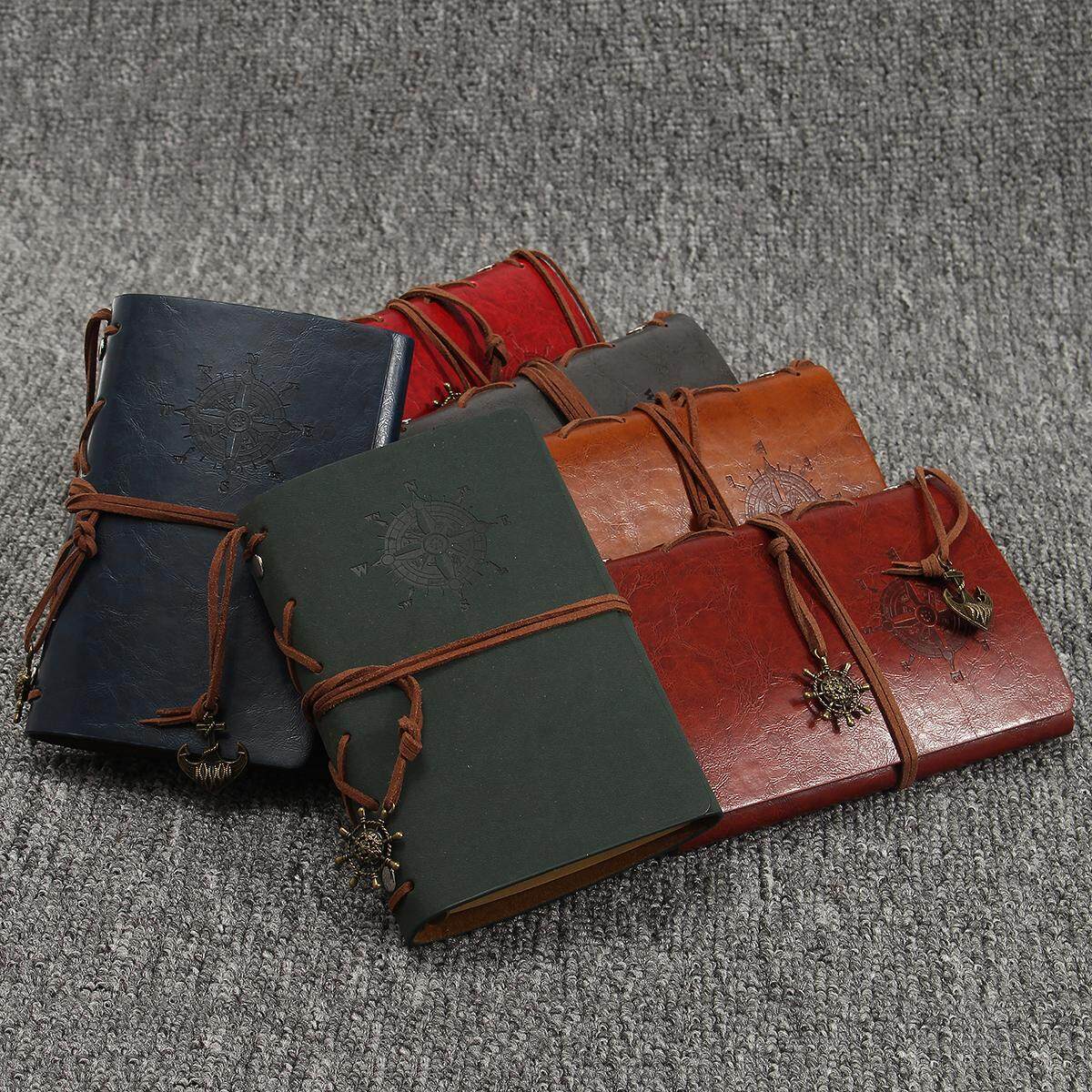 Generic Vintage Diary Notebook String Travel Leather Cuir Paper Journal ...