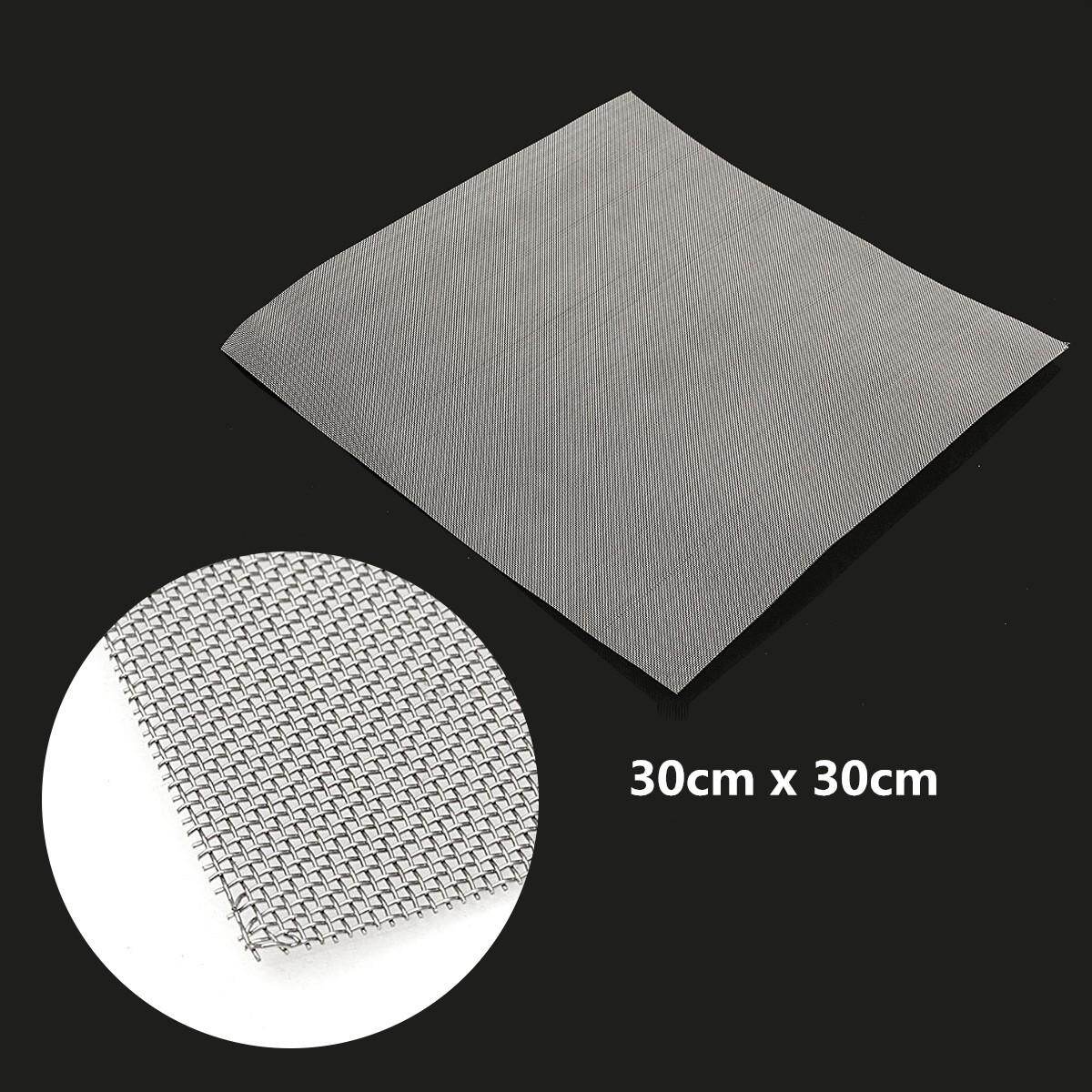 Generic 12"x12" 304 Stainless Steel 30 Mesh Cloth Screen Filter Square ...
