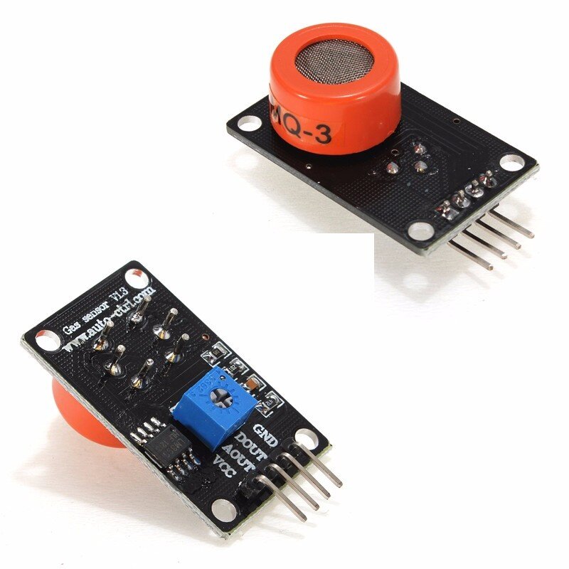 Generic MQ-3 Alcohol Ethanol Sensor Breath Gas Detector Ethanol For ...