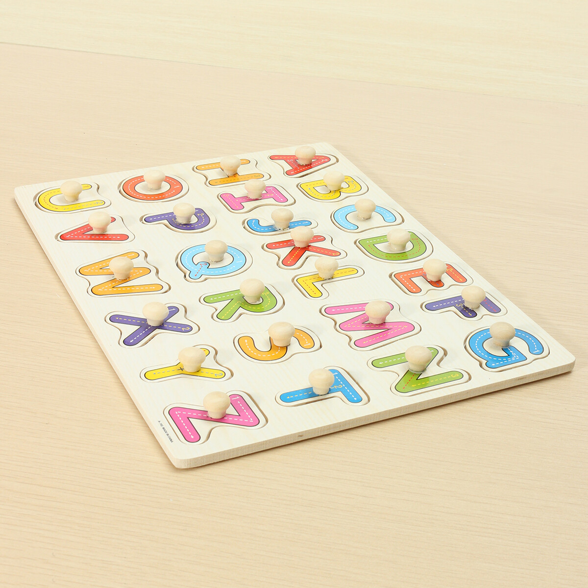 Generic Alphabet ABC Wooden Jigsaw Puzzle Toy Children Kids Learning ...