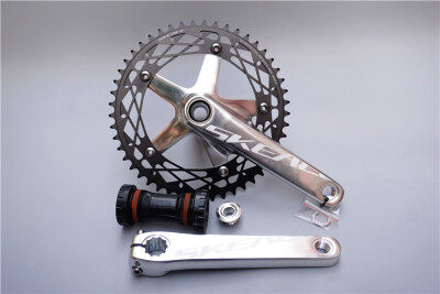 Skeace Solid 49T Crankset 1X Single Speed Fixed Gear Bike Crankset ...