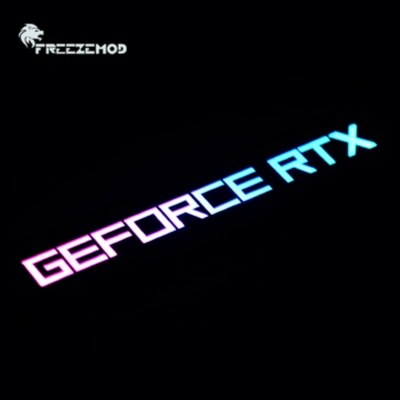FREEZEMOD RGB Graphics Card Backplate GPU Support RGB Side Panel ...