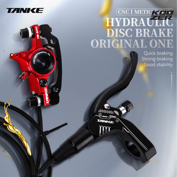 KOOZER MTB Bike oil disc brake 160mm rotor Caliper hydraulic ...