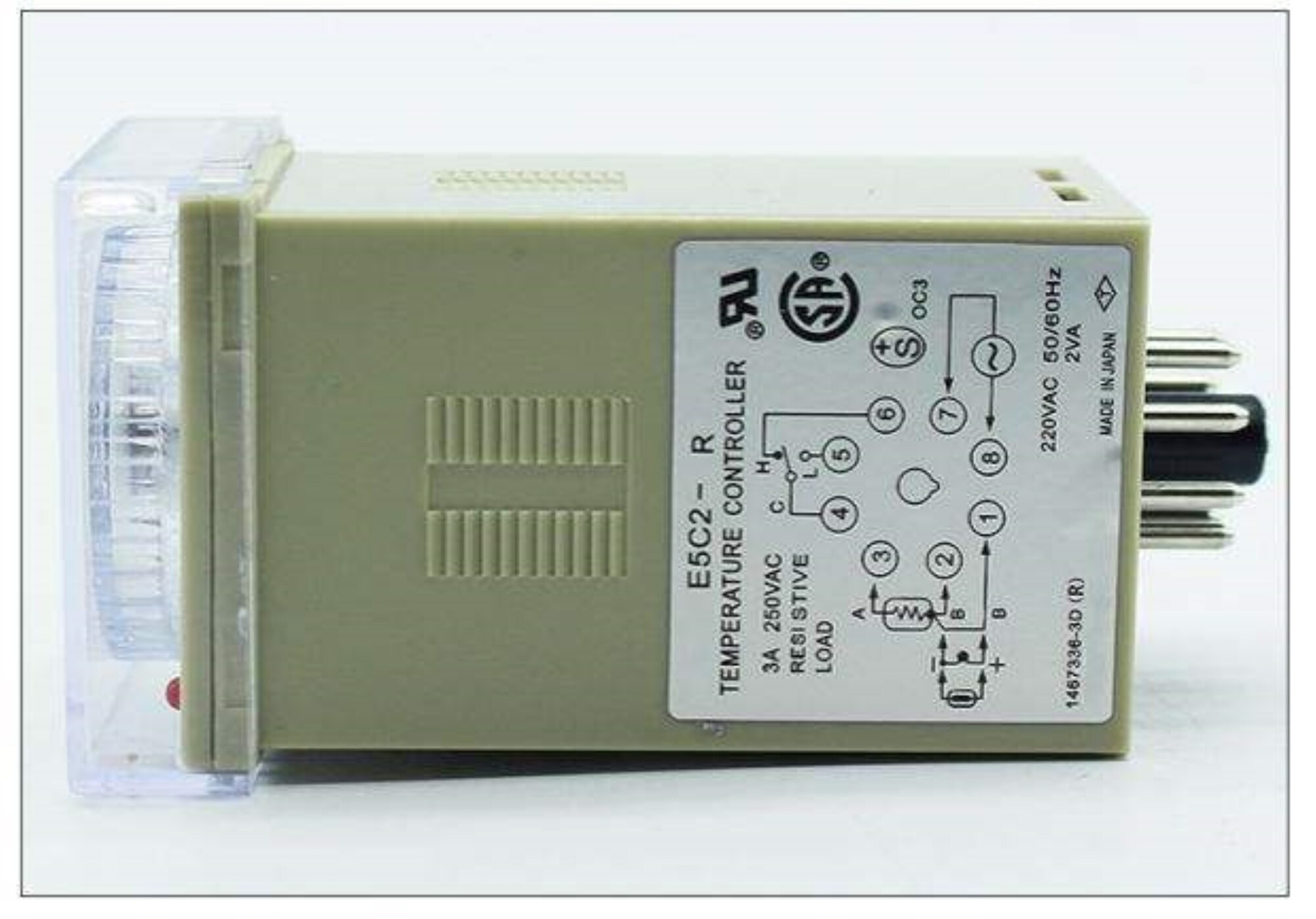 E5C2-R Pointer Type Dial Temperature Controller Temperature Control ...