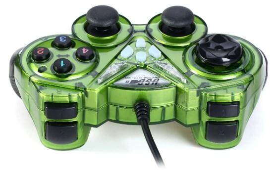 USB-908 Double Dual Shock Controller USB 2.0 Gamepad Cable 1.5m with ...