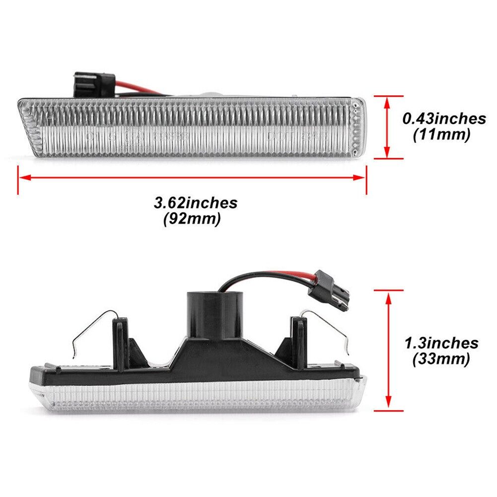 Promo Lampu LED Bening BMW 3 Series E46 M3. Lampu Sein Fender Bening ...