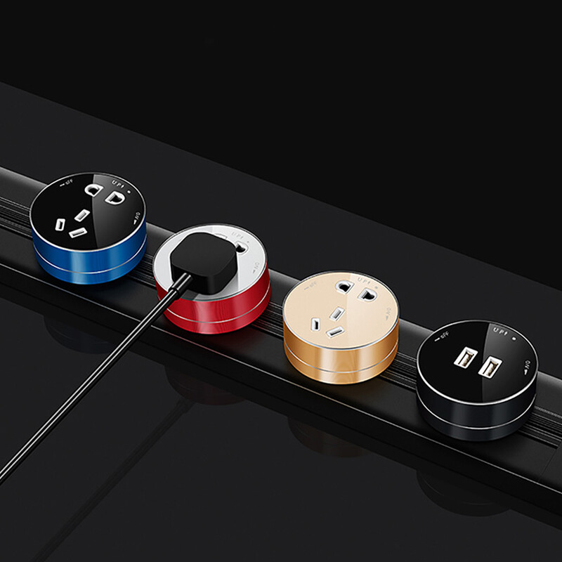 KXN Power Track Socket P2 Series Surface Wall-Mounted Tabletop ...