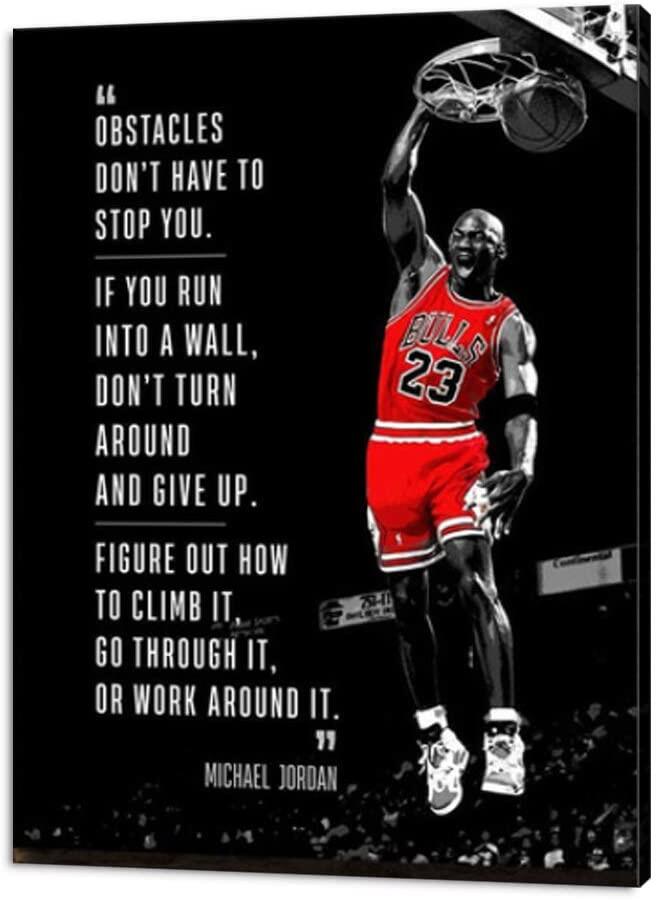Michael Jordan Quotes Obstacles