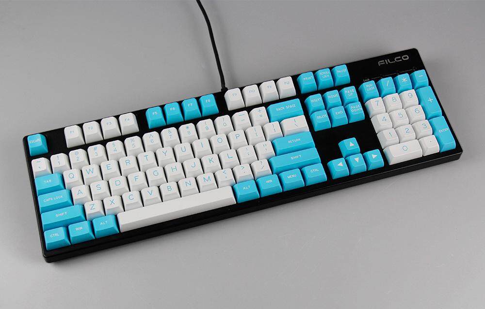 Generic Maxkey CYAN 127 Key SA Profile ABS Keycaps Keycap Set For ...