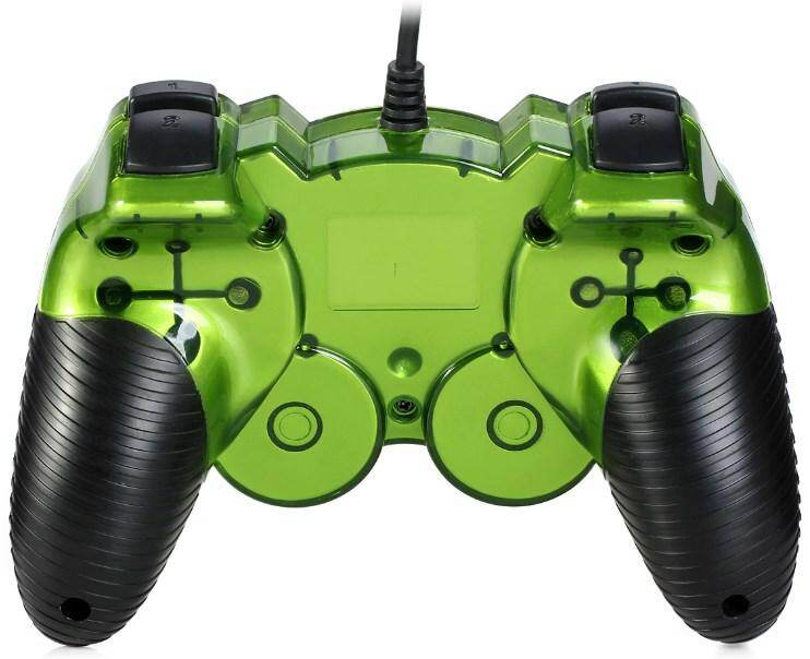 USB-908 Double Dual Shock Controller USB 2.0 Gamepad Cable 1.5m with ...