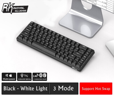 2021 New Arrive Original ROYAL KLUDGE Hot Swappable RKG68/RK837 RGB ...