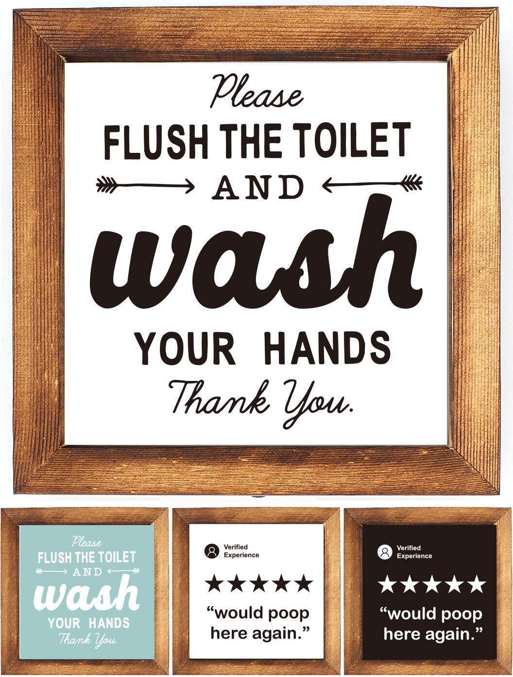 Toilet Rules Signs - Best Price in Singapore - Jun 2024 | Lazada.sg