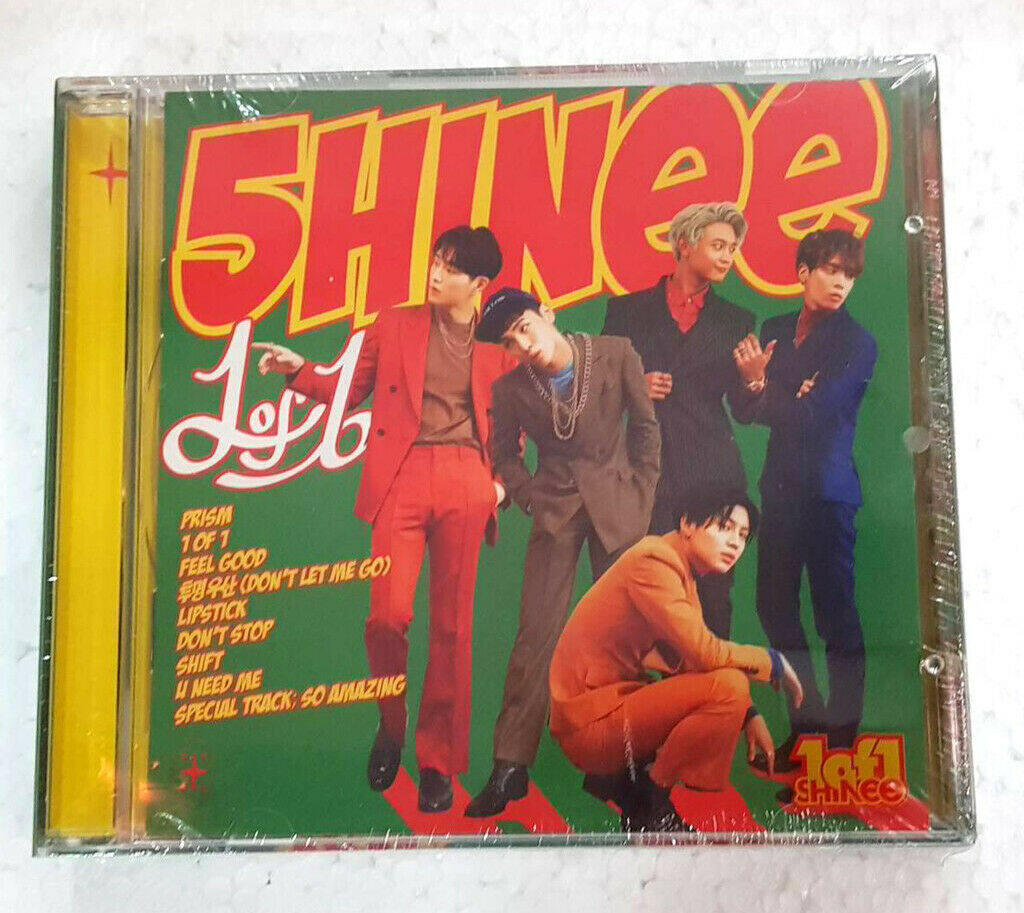 SHINee 1 of 1 5th Album CD Kpop Jonghyun Minho Taemin Key Onew K-pop K ...