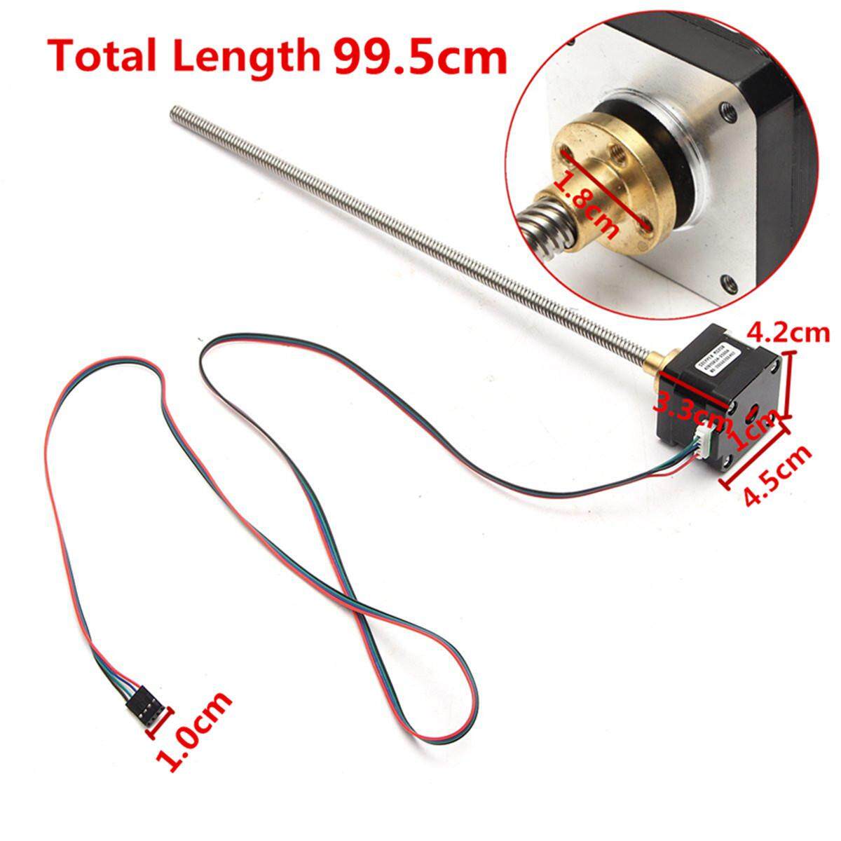 Generic 42 Motor Stroke 285MM Torque 1.3A 28N.cm +30CM Lead Screw For ...