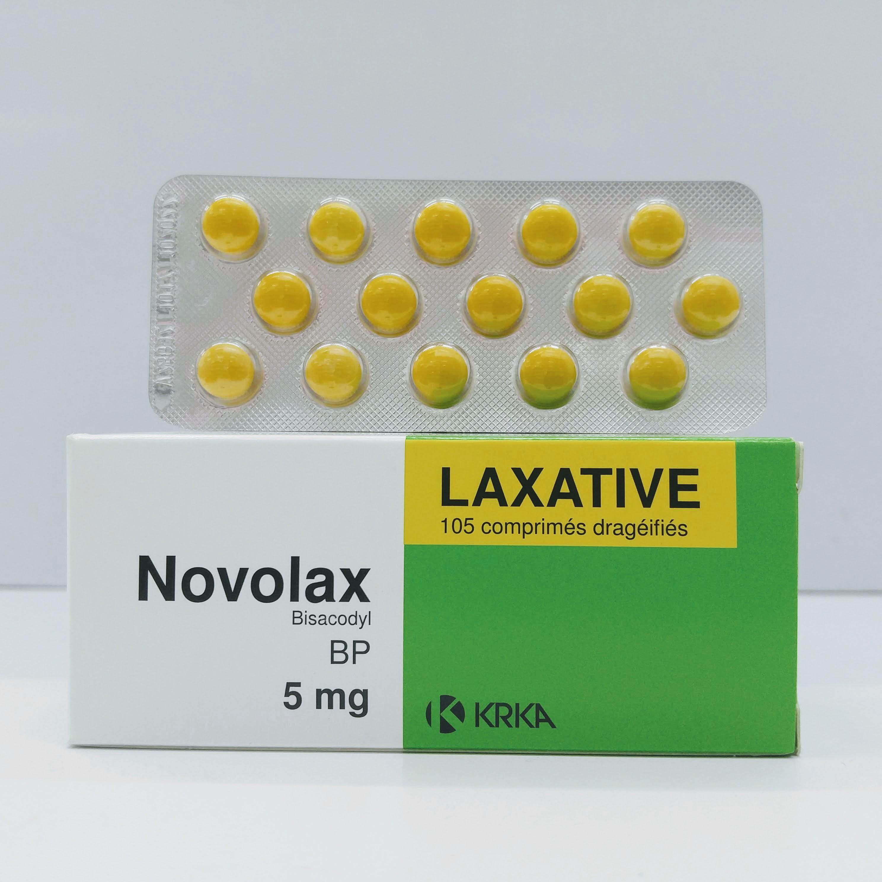 Novolax Bisacodyl BP 5mg Laxative Tablet 105's