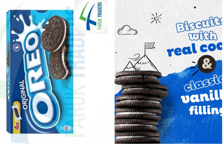 Original Oreo 4 Packs 100 gm