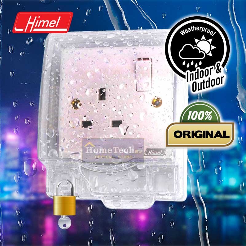 HIMEL Wall Socket Waterproof Doorbell Cover Switch Protection Cover ...