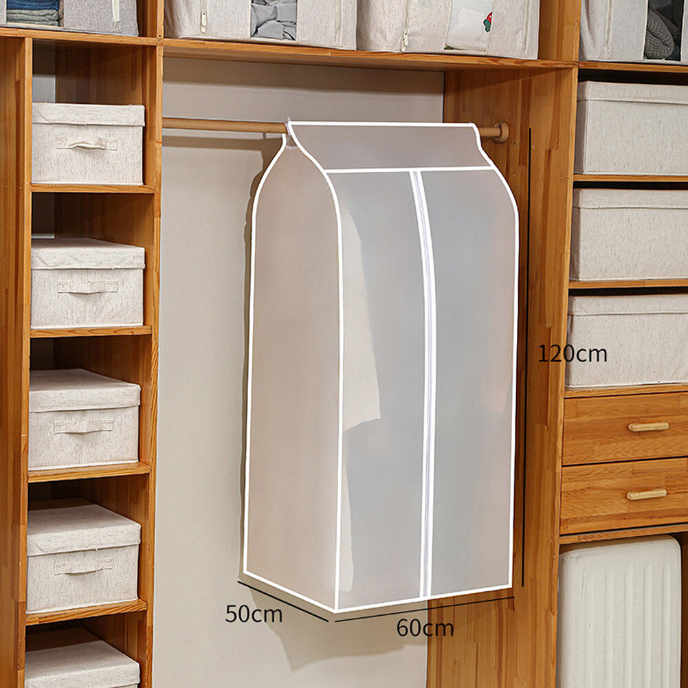 1 PC 3D Zipper Clothes Dust Cover Clothes Storage Wardrobe Suit Case ...