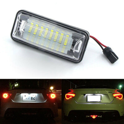 2X LED Number License Plate Light For Toyota FT-86 GT86 Subaru BRZ WRX ...