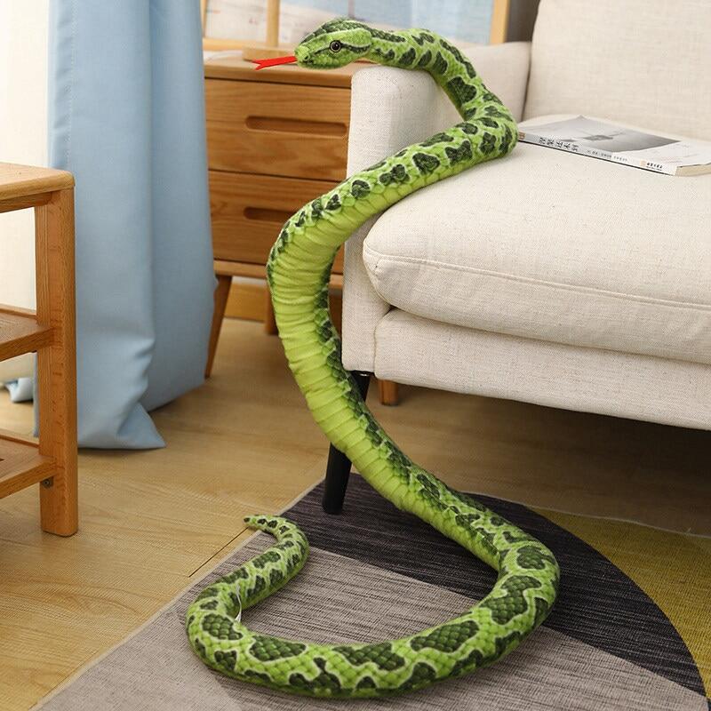 Long Snake Soft Toy - Home Alqu