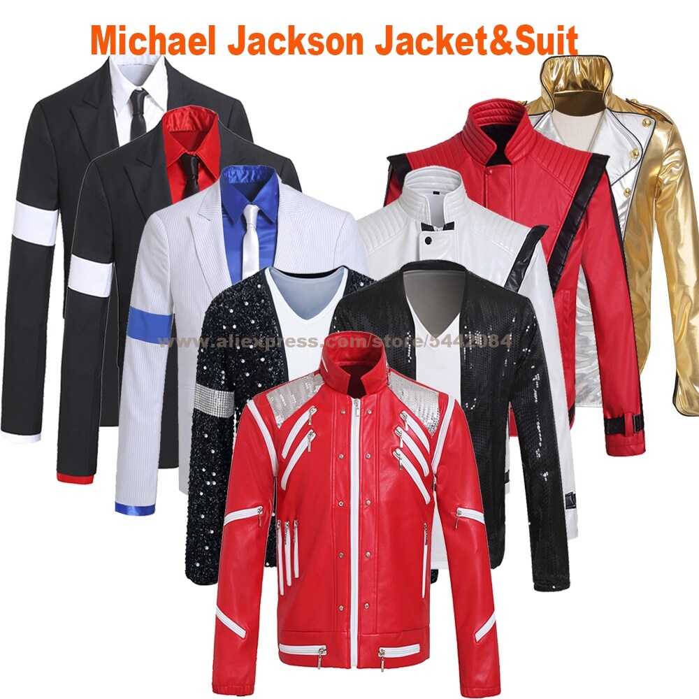 Red Michael Jackson Spats