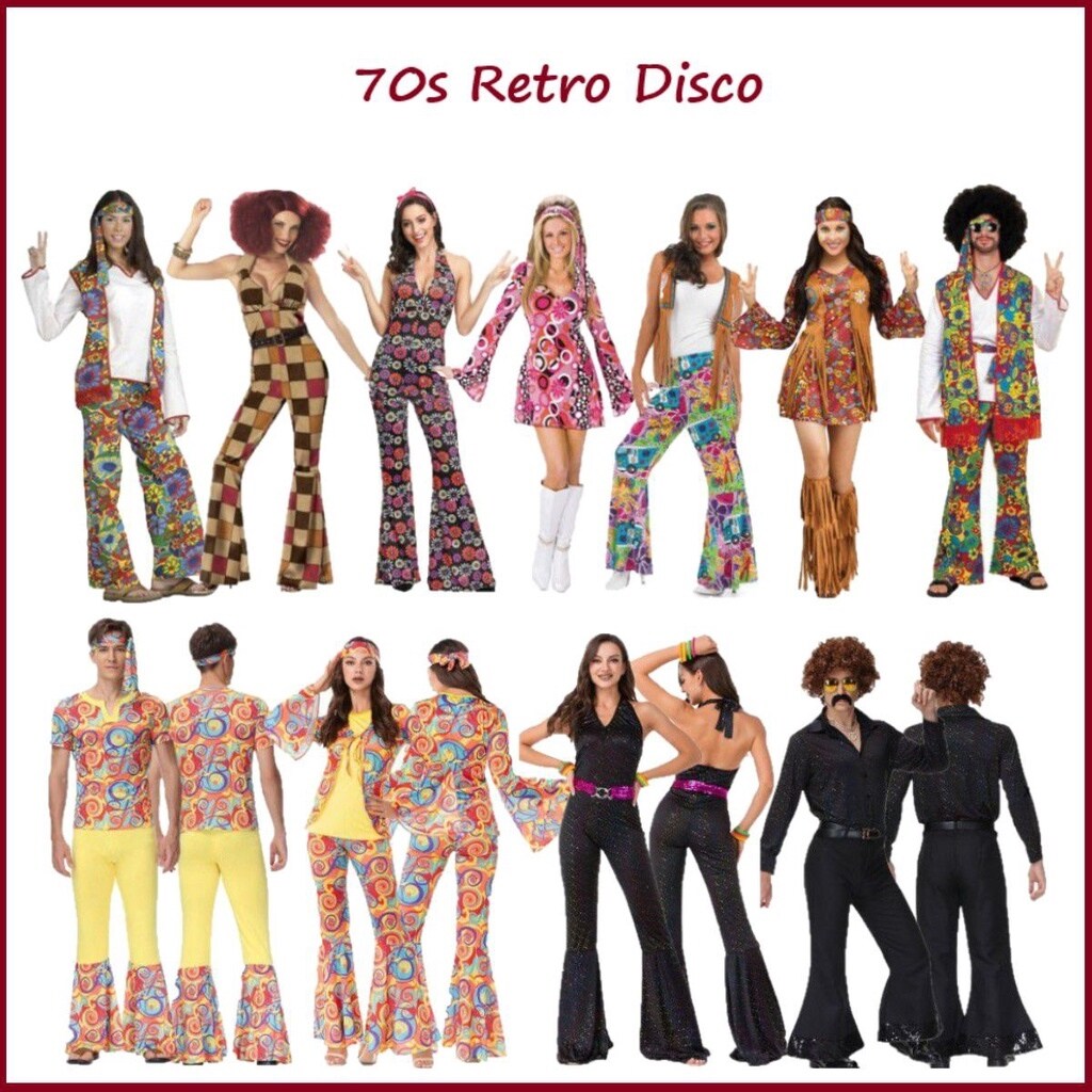 70s Costumes: Disco Costumes, Hippie Outfits 70s Costume, 43% OFF