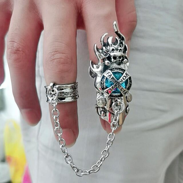 Anime Katekyo Hitman Finger Rings Vongola Famiglia Cosplay Ring: купить ...